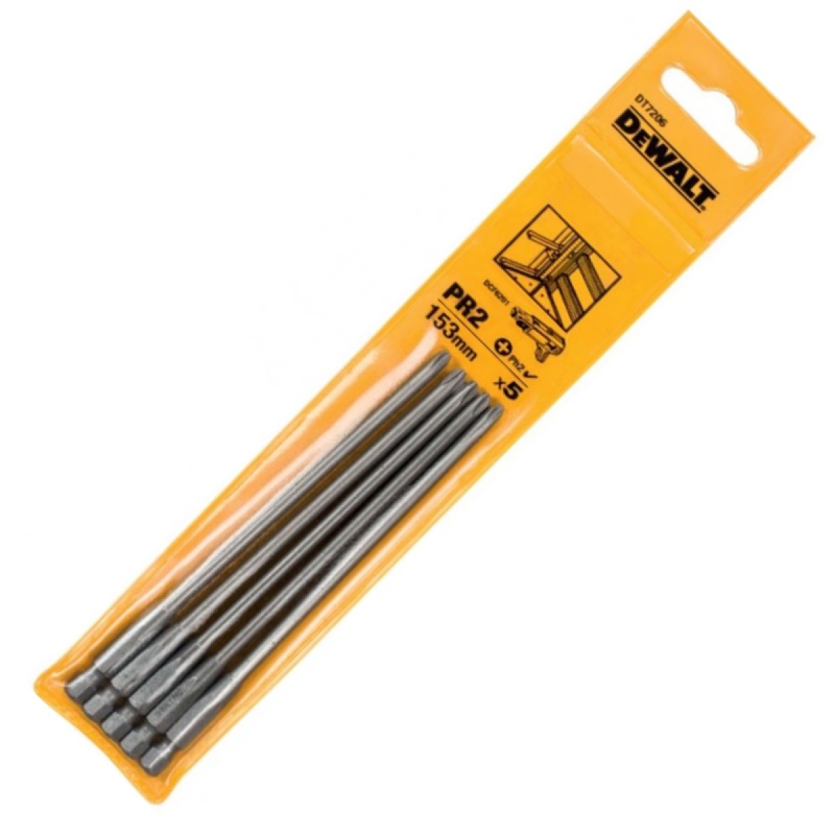 Набор бит для ленточного шуруповерта DeWalt DCF6201 (5 шт) - цена ...